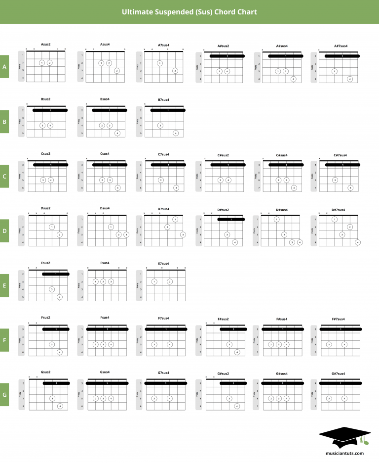 What You NEED to Know About Sus Chords (Suspended Chords) | Musician Tuts